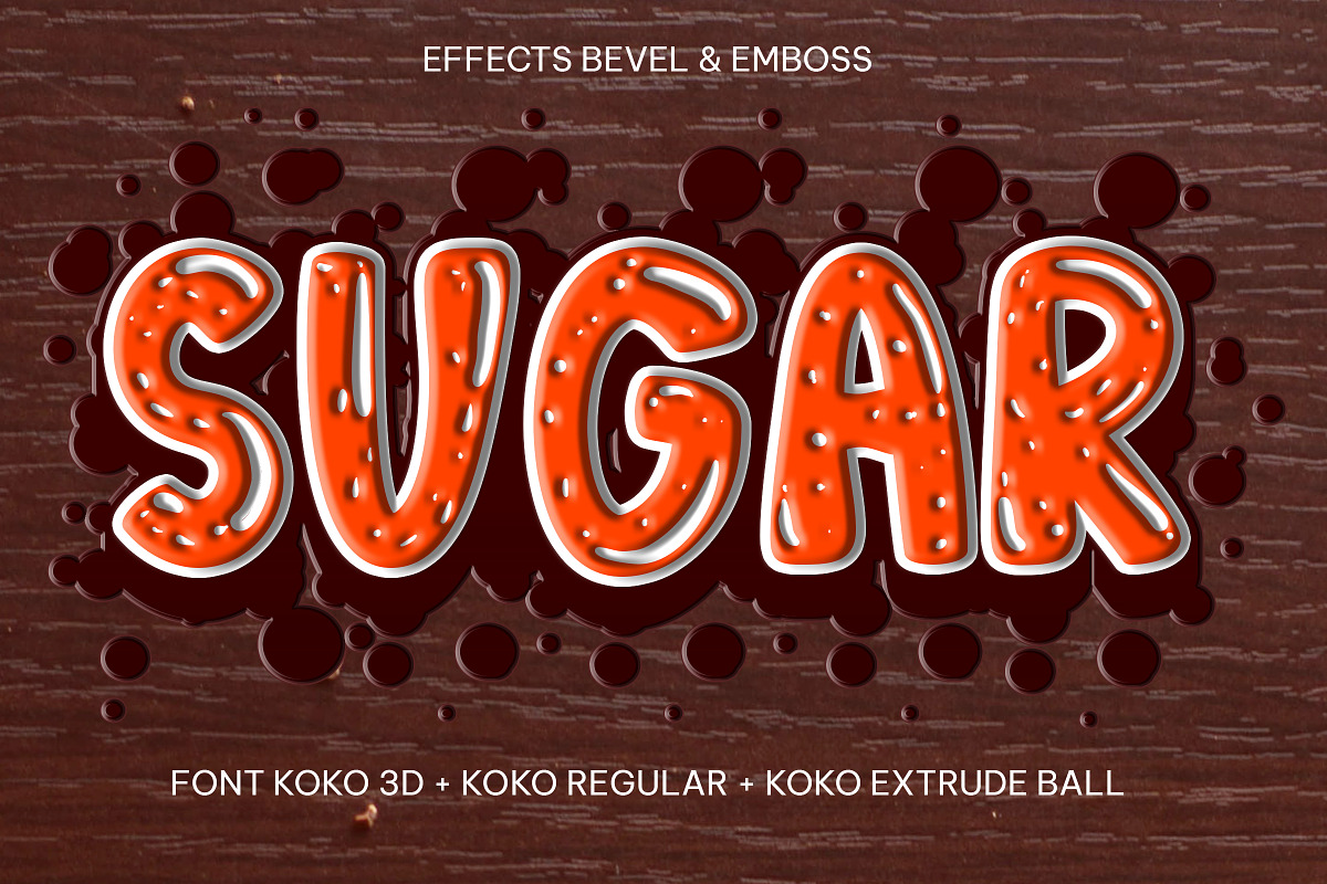Koko - fun display font