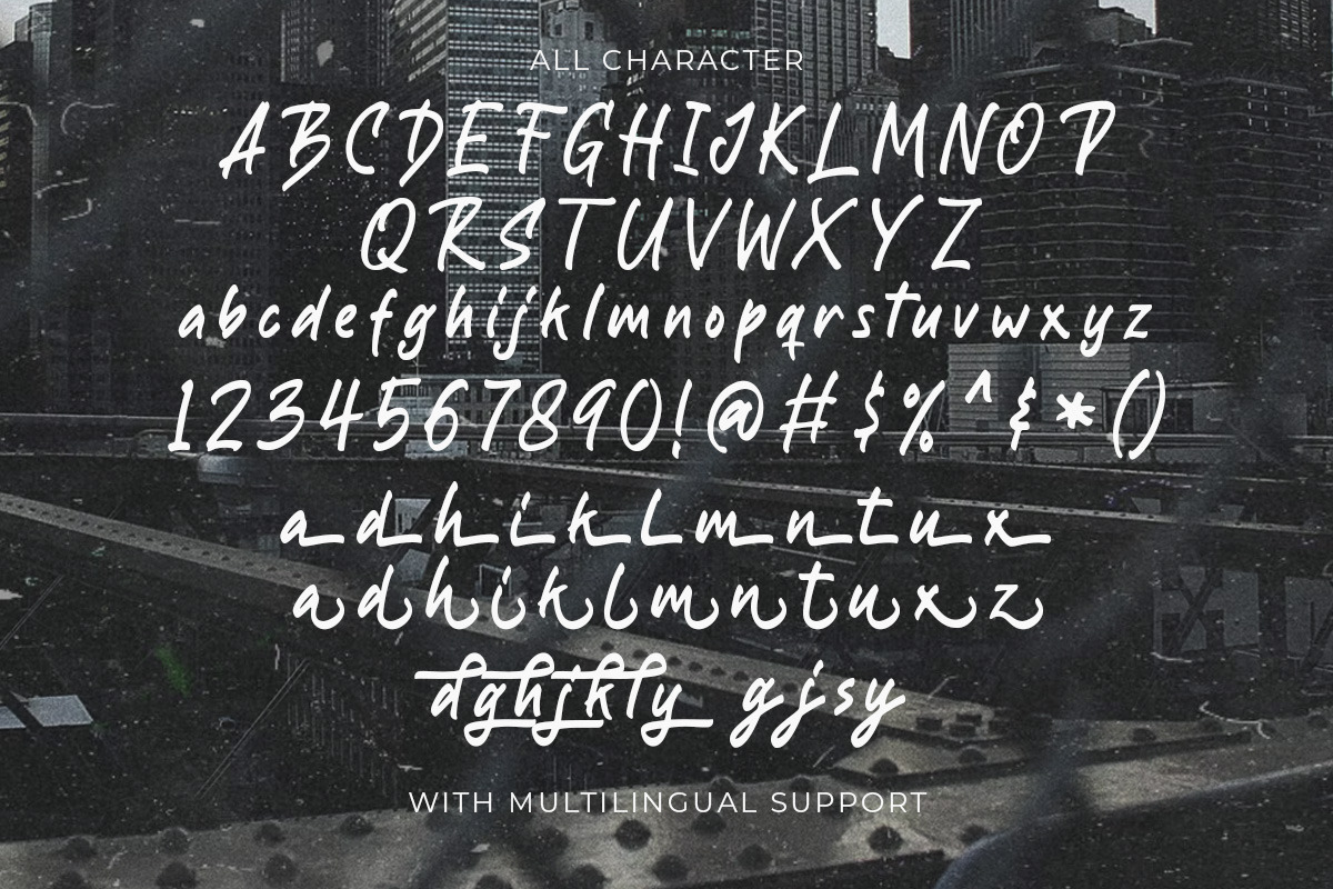 Backdown - Handwritten Display, a Script Font by Littlehand