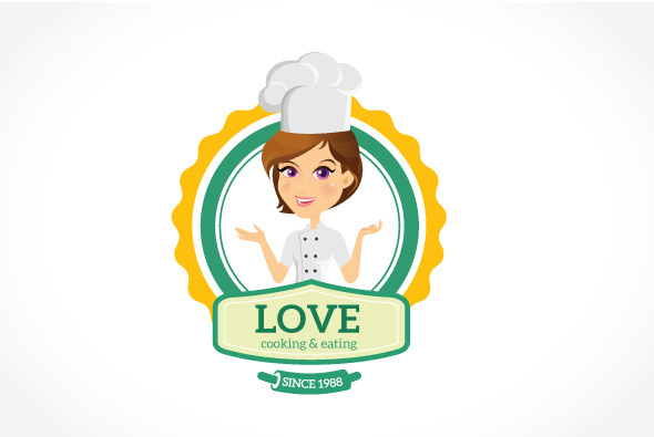 Love Cooking, a Branding & Logo Template by Vectorwins Premium Shop