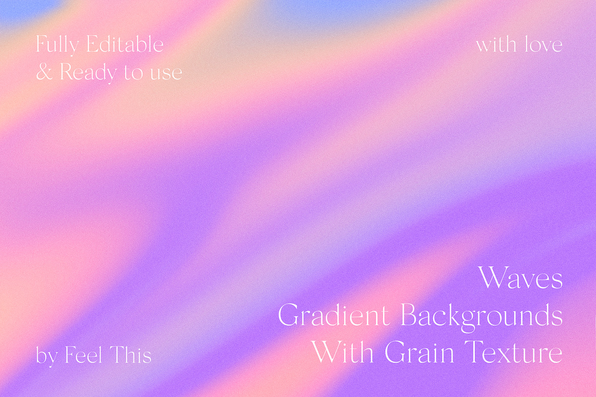 Waves Liquid Gradient Textures, an Object Graphic by Feel This ...