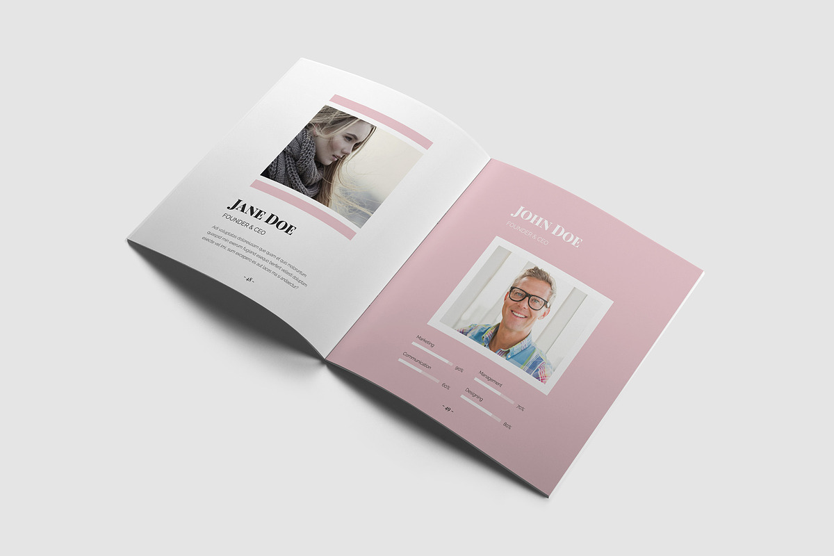 Gaia Lookbook Template, a Brochure Template by SlideStation