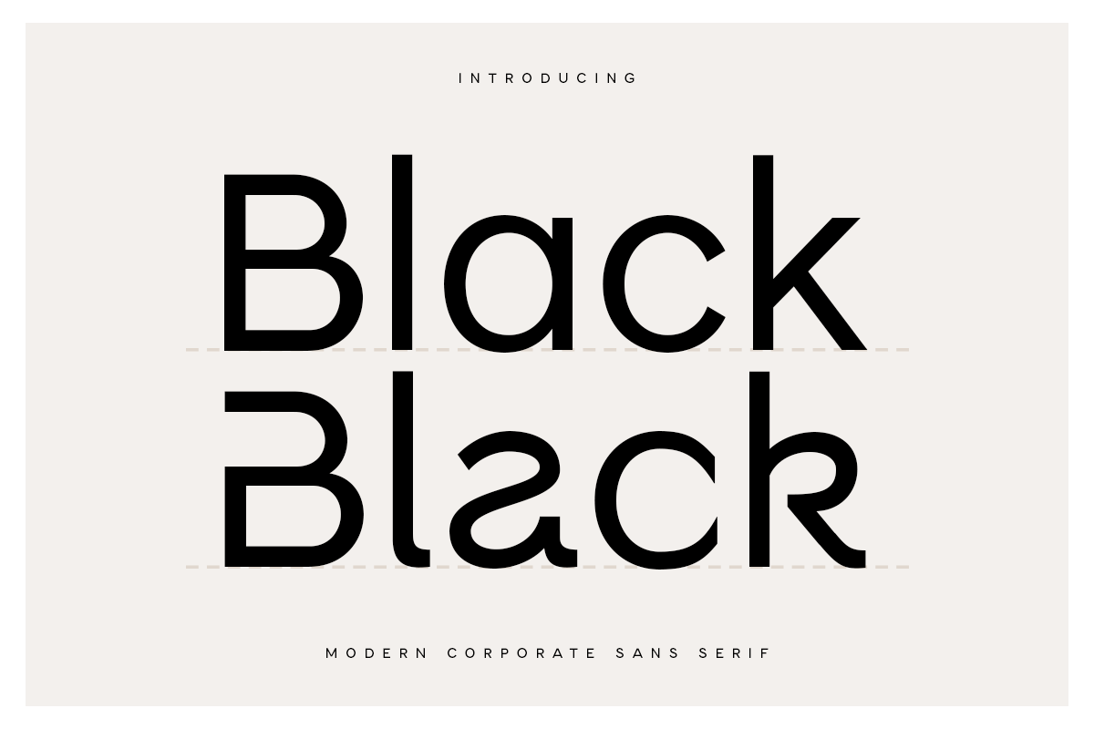 Black - Modern Corporate Sans Serif