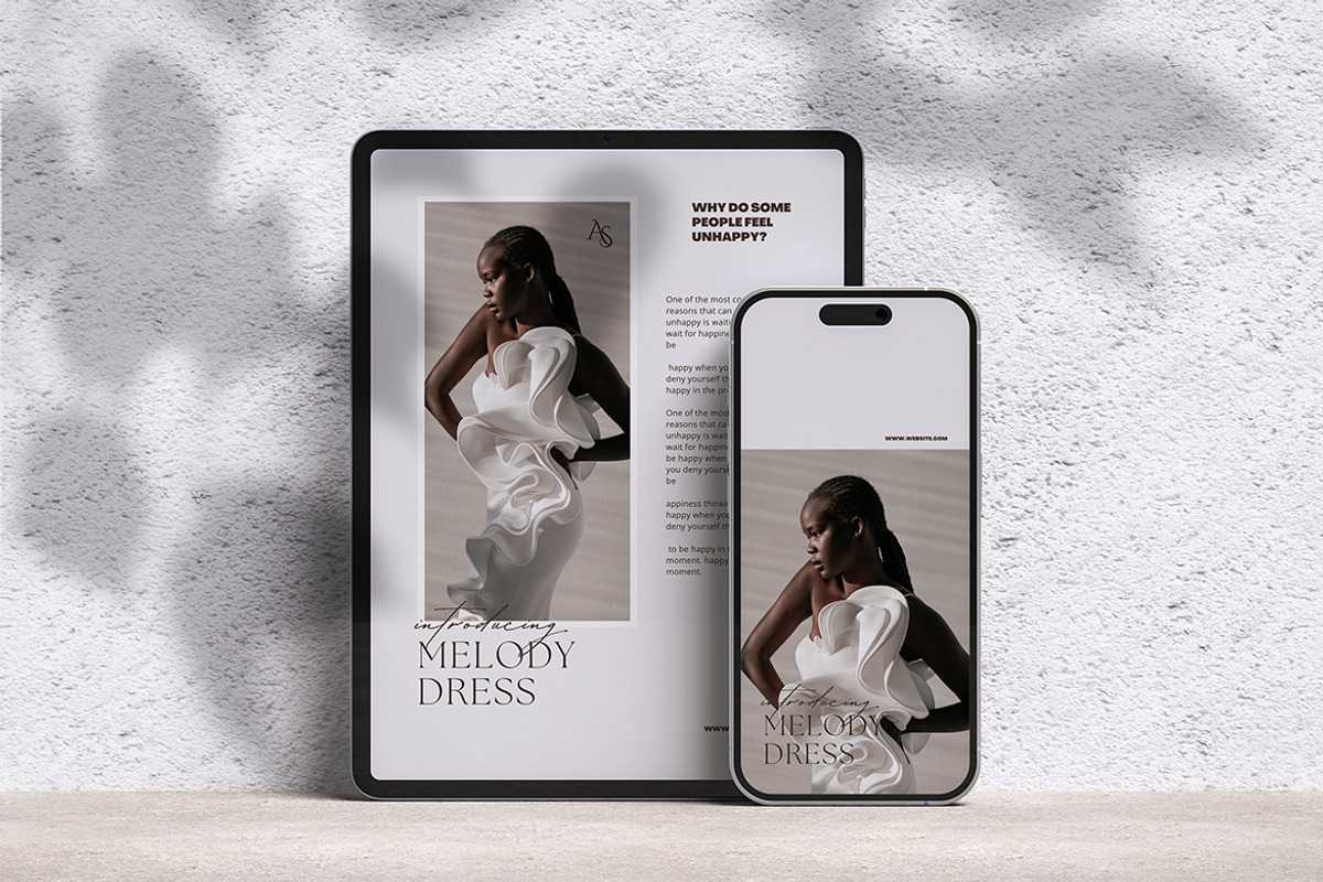 iPad and iPhone Mockup, a Wearable Device Mockup by graphicstory ...