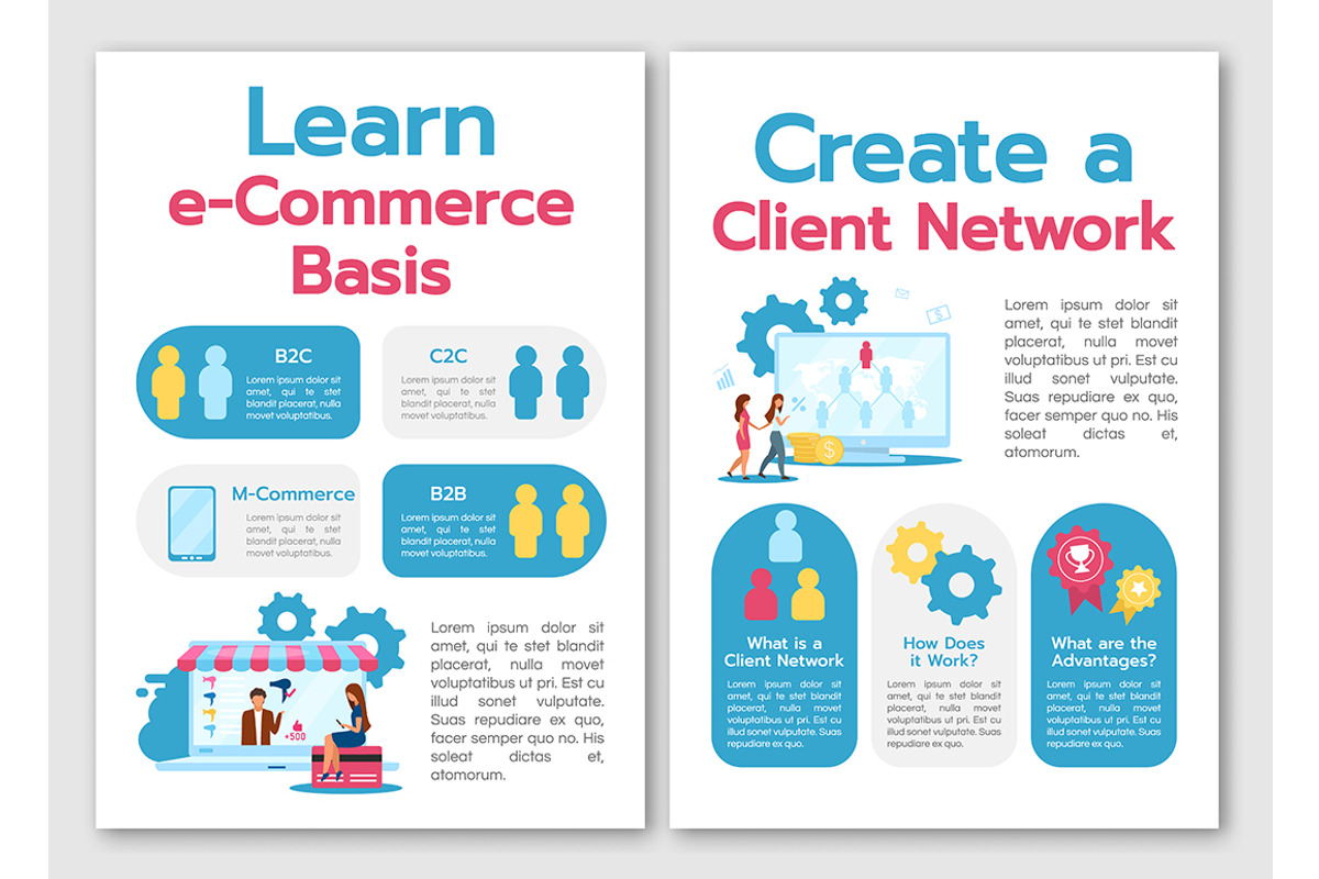 Business models brochure template, a Brochure Template by IMG visuals ...