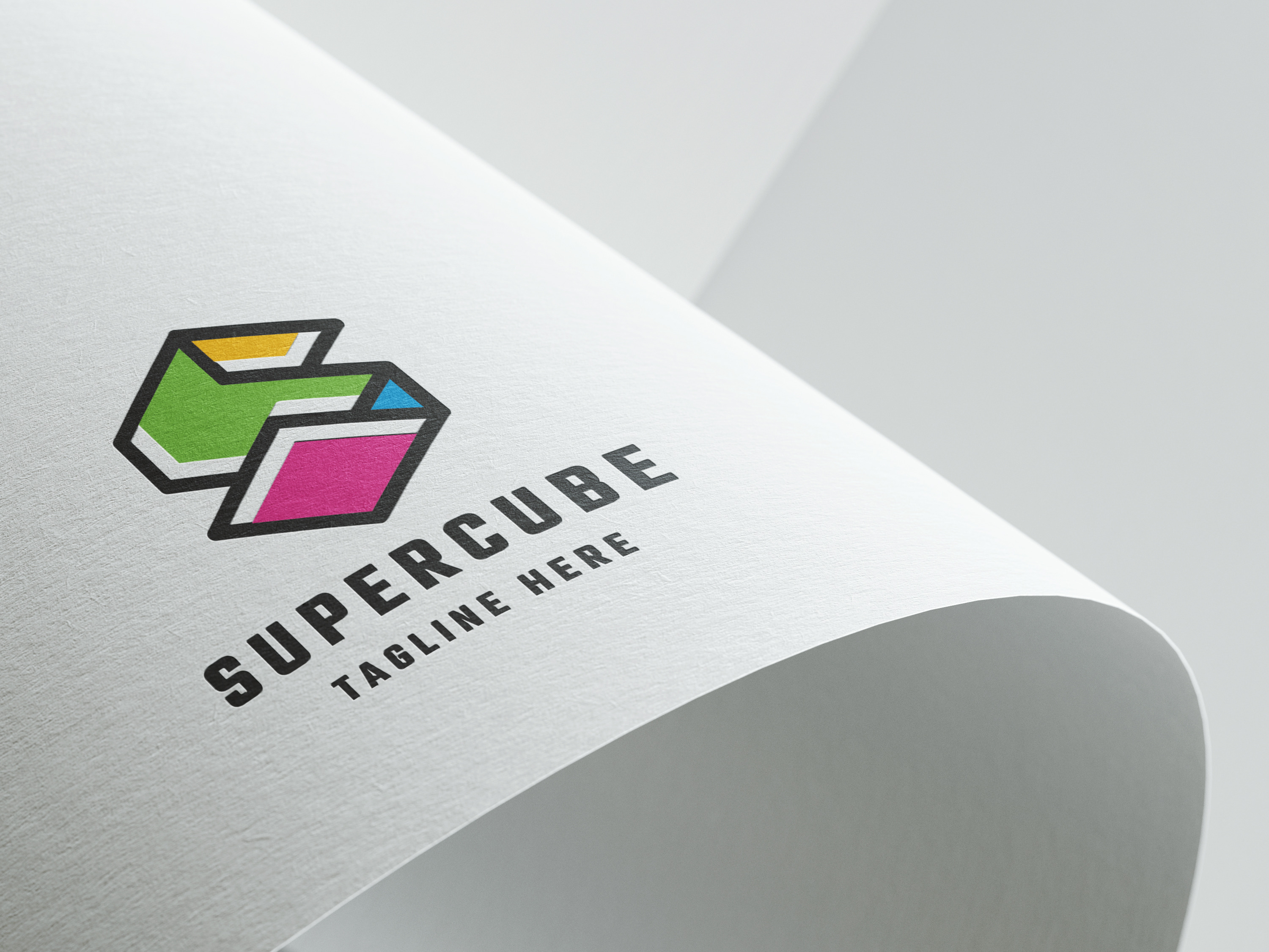 Super Cube Letter S Logo, a Branding & Logo Template by Design_Planet ...