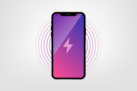 iPhone Vector Flat Mockup, an iPhone Mockup by Bordo