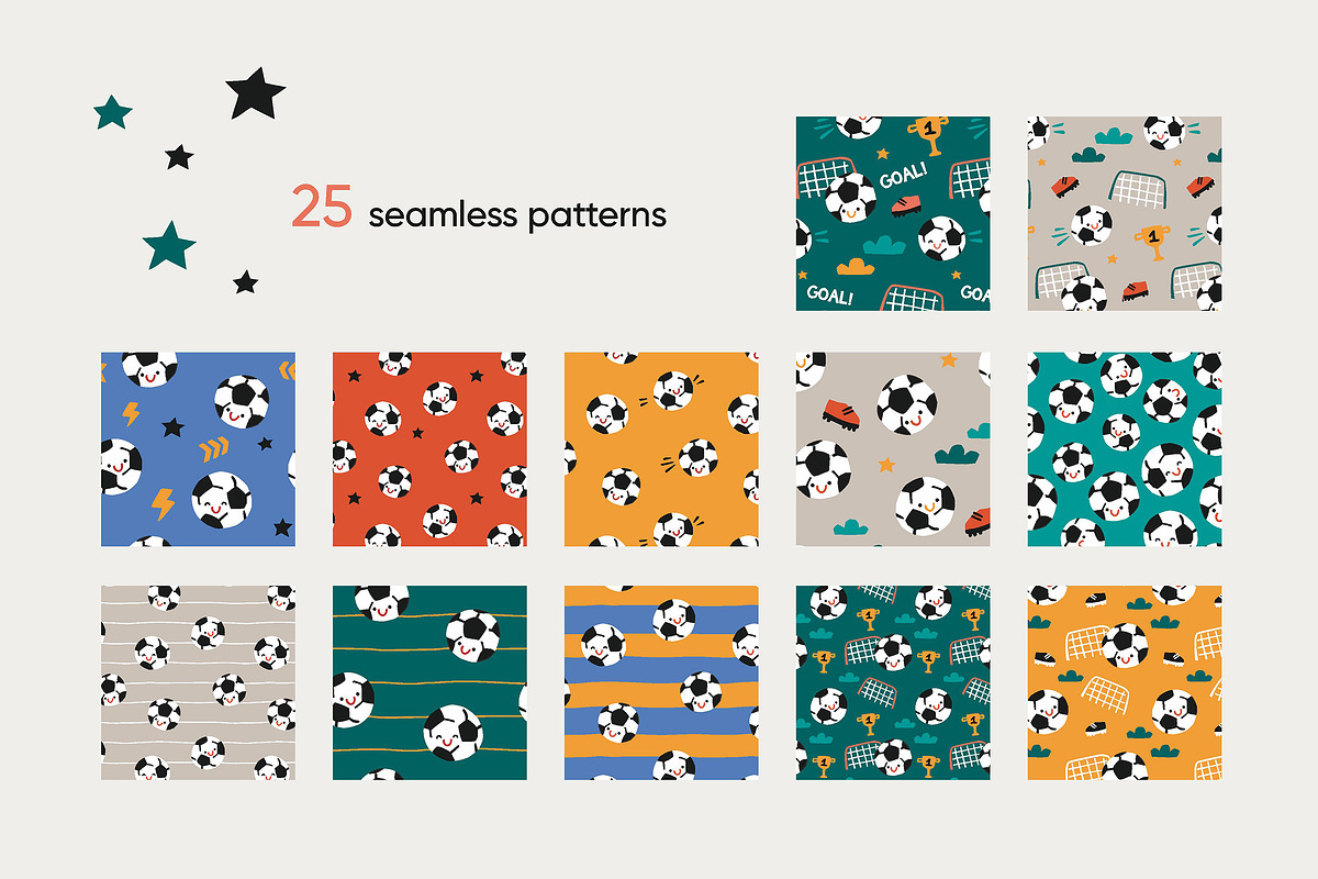 Football pattern collection