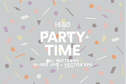 Party Time, a Pattern Graphic by Hello Mart | Creative Market