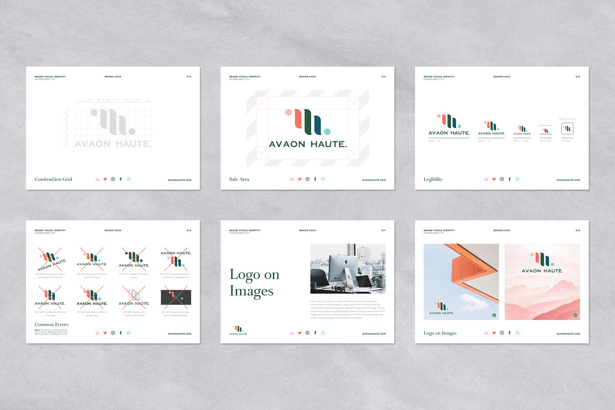 Brand Visual Identity Guidelines, a Brochure Template by Andre28 ...