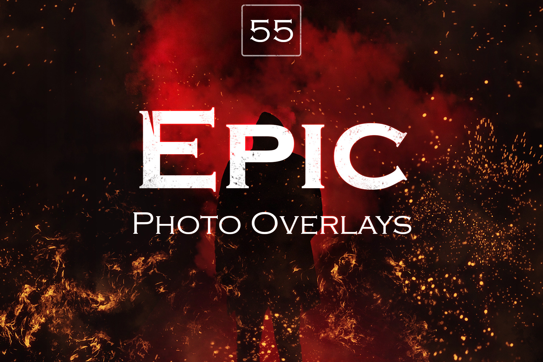 55 Epic Photo Overlays, a Texture Graphic by Freezerondigital ...
