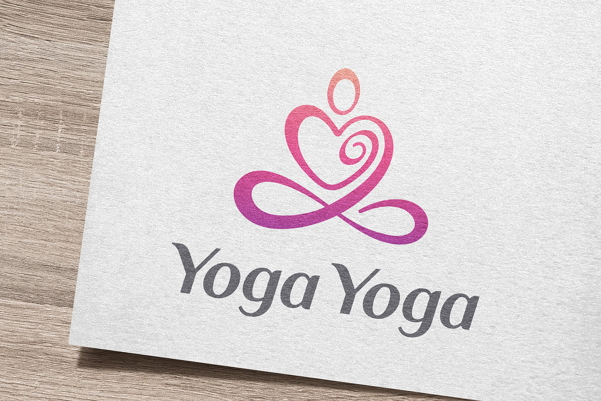 Yoga Logo, a Branding & Logo Template by IKarGraphics