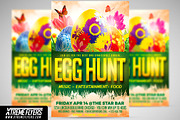 Easter Egg Hunt Flyer Template, a Flyer Template by XtremeFlyers