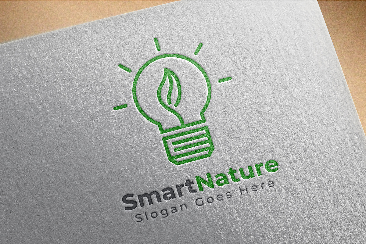 Smart Nature - Logo, a Branding & Logo Template by Diersyanart