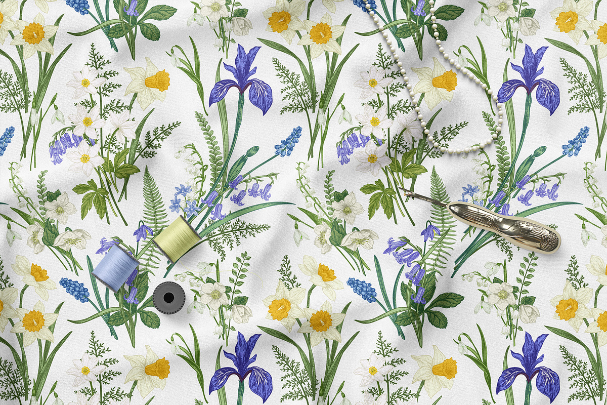 Spring bouquet. Botanical collection, a Graphic by Lisla