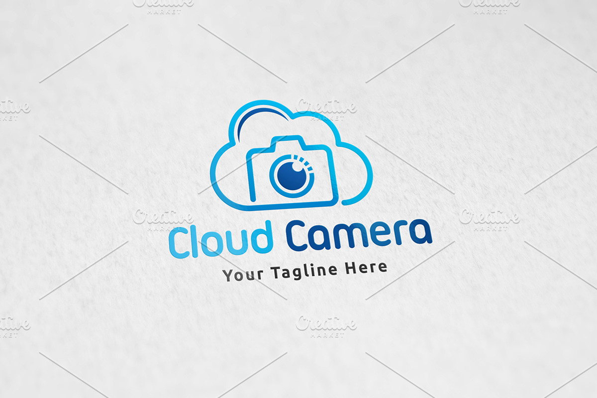 Cloud Camera Logo, a Branding & Logo Template by Martin-Jamez