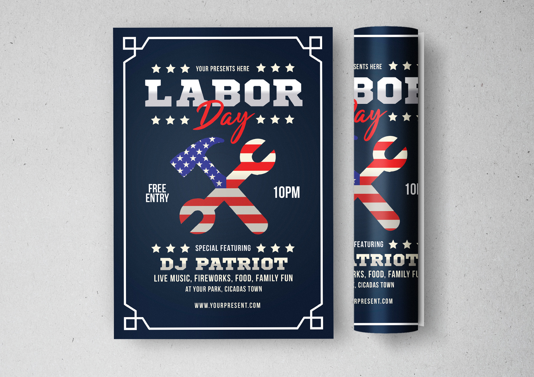 Labor Day Flyer, a Flyer Template by lilyshop