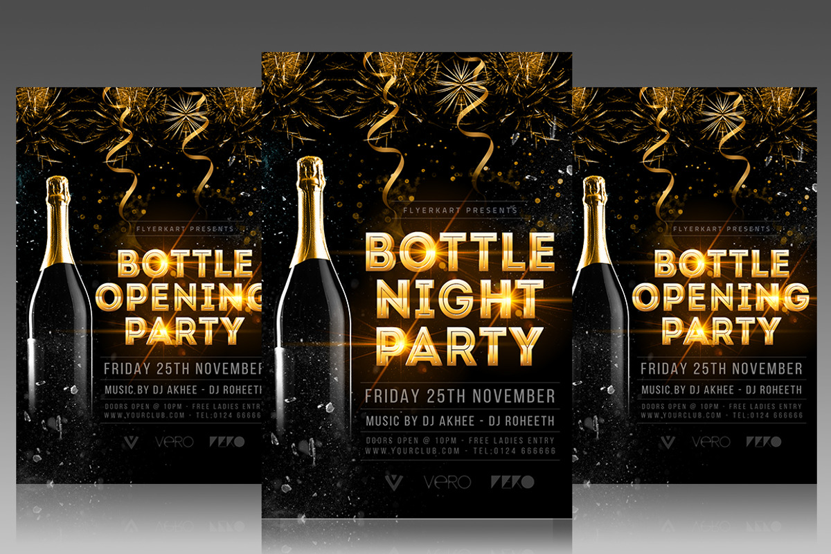 Grand Opening Party Flyer, a Flyer Template by Flyerkart