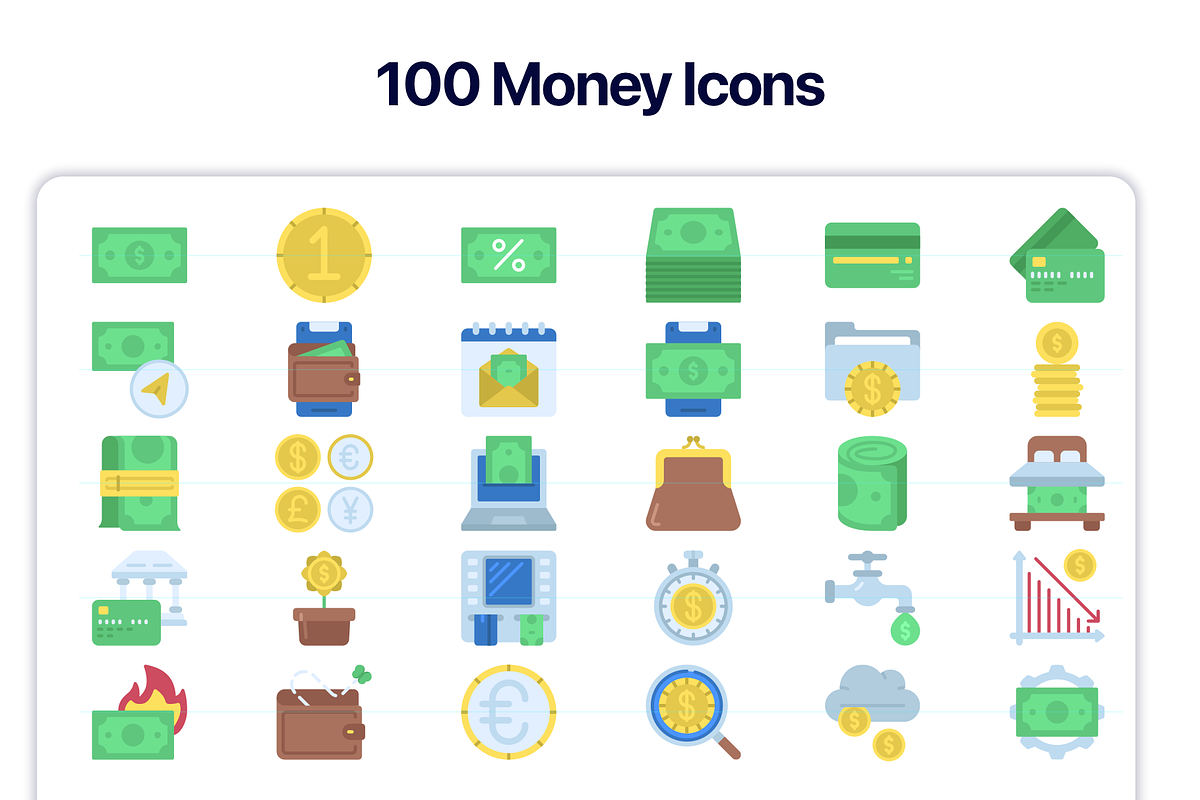 JuicyIcons Flat Bundle: 13,000 Icons, an Outline Icon by Juicy Icons