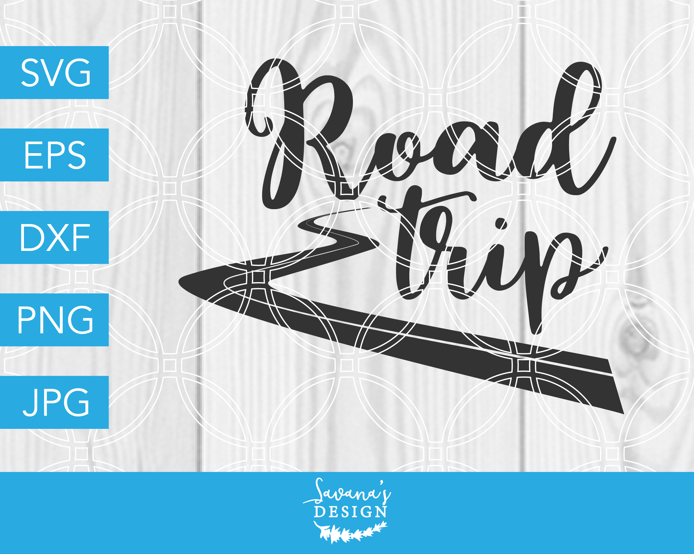 Road Trip SVG Summer Vacation SVG, an Illustration by SavanasDesign