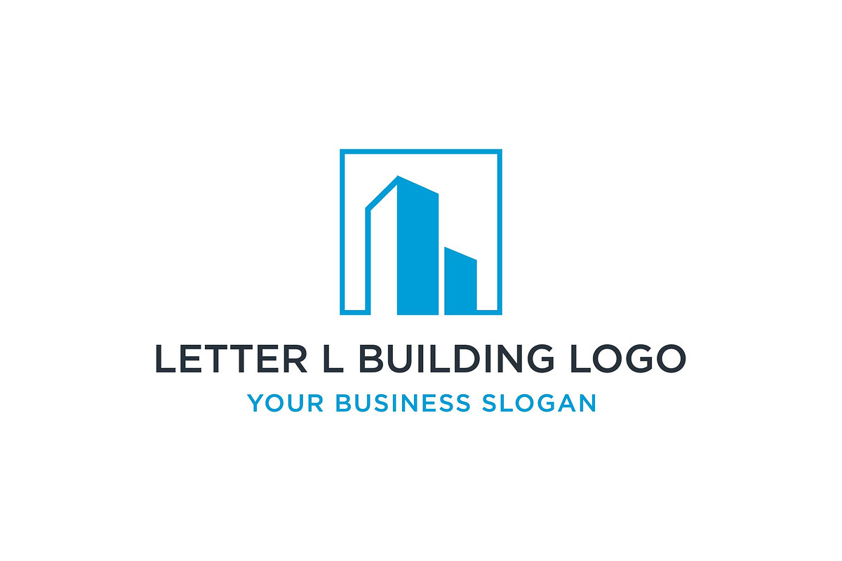L Building Logo Design, a Branding & Logo Template by FransiskaDesign ...