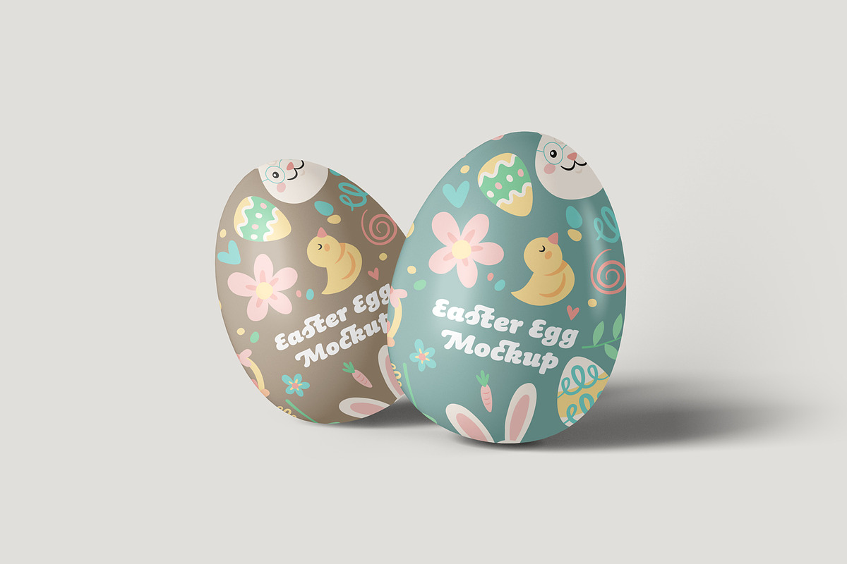 Easter Egg Mockups, a Product Mockup by artimasa