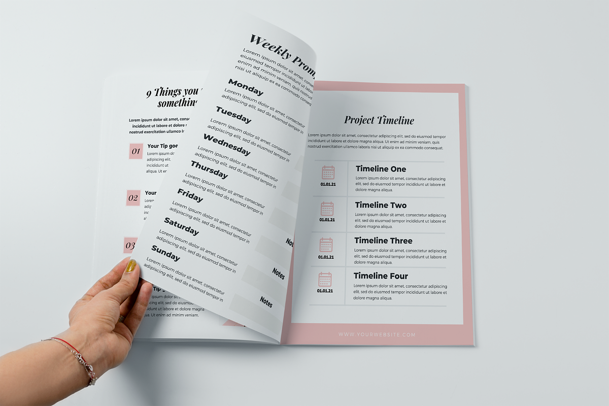Boss Lady Mega Workbook Canva Template