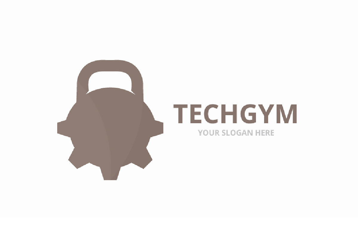 Vector sport and gear logo, a Branding & Logo Template by GraphiShop