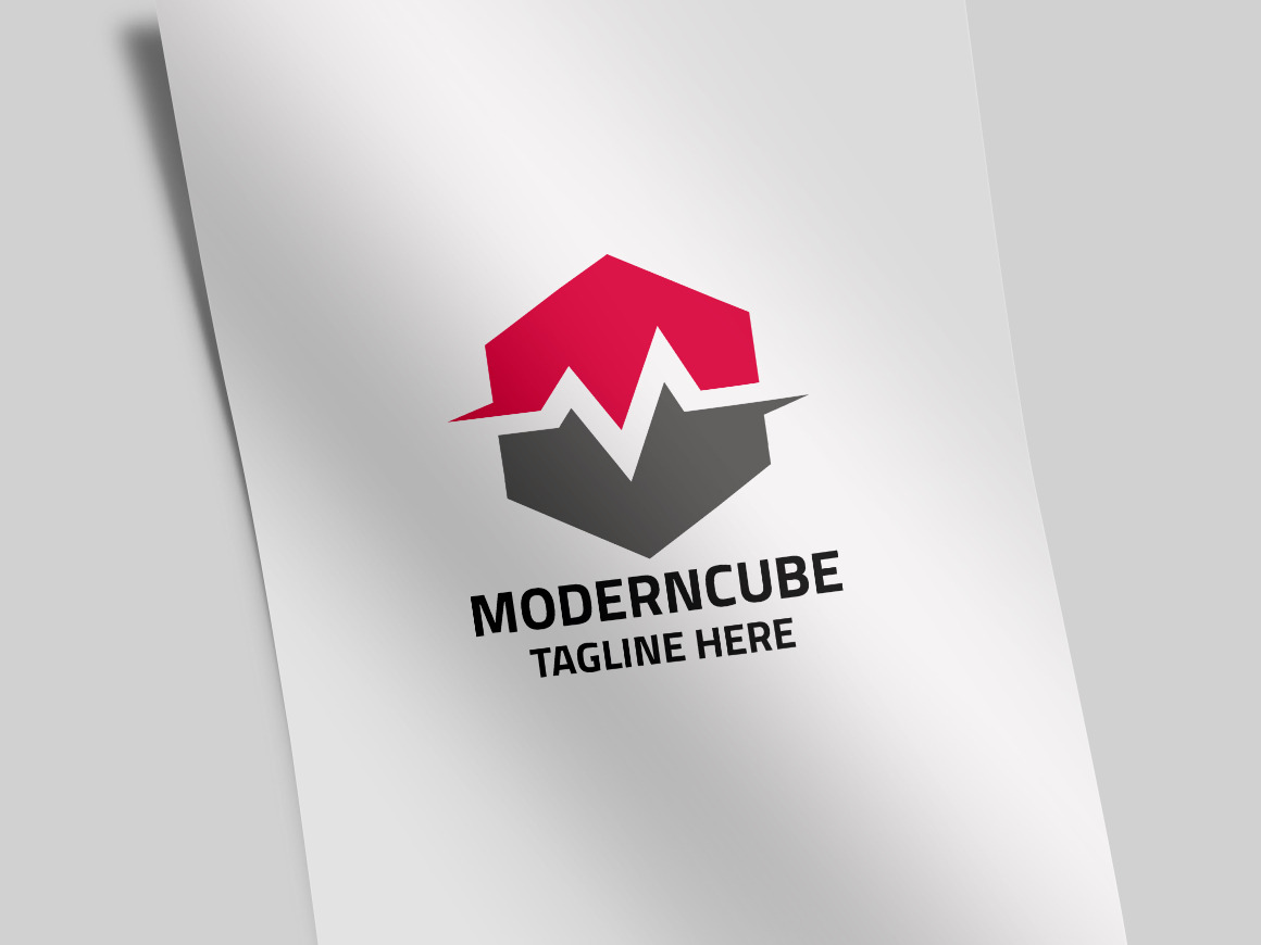 Modern Cube Letter M Logo, a Branding & Logo Template by Design_Planet