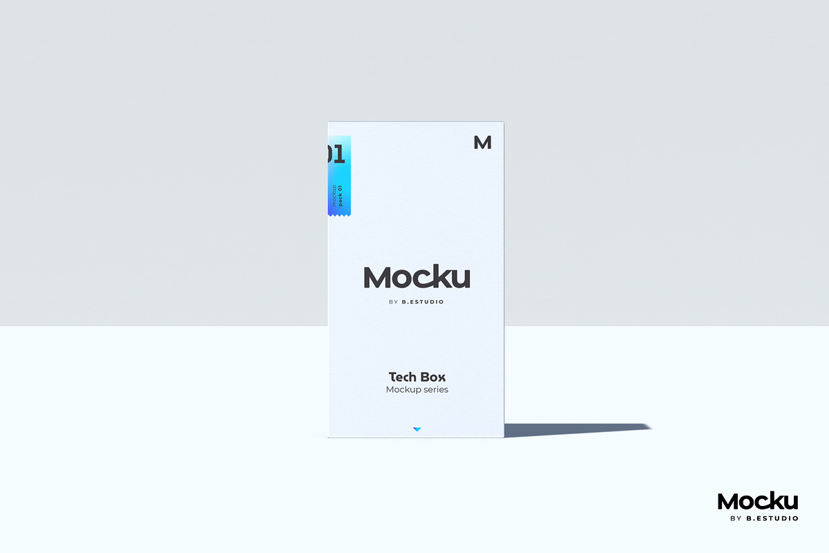 Tech Box Mockup - Megapack, a Packaging Mockup by Mocku