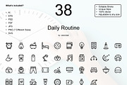 Daily Routine, an Icon by Vector Stall