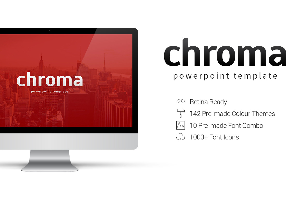 Chroma - PowerPoint Template, a Presentation Template by everslide