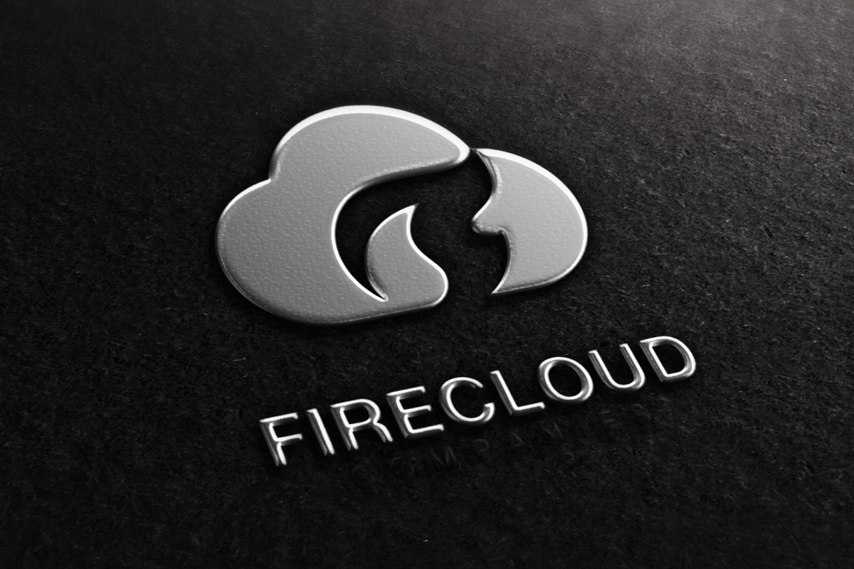 Fire Cloud Logo, a Branding & Logo Template by CAIRON CREATIVESTUDIO