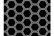 Seamless honeycomb pattern. Vector | Texture Illustrations ~ Creative ...