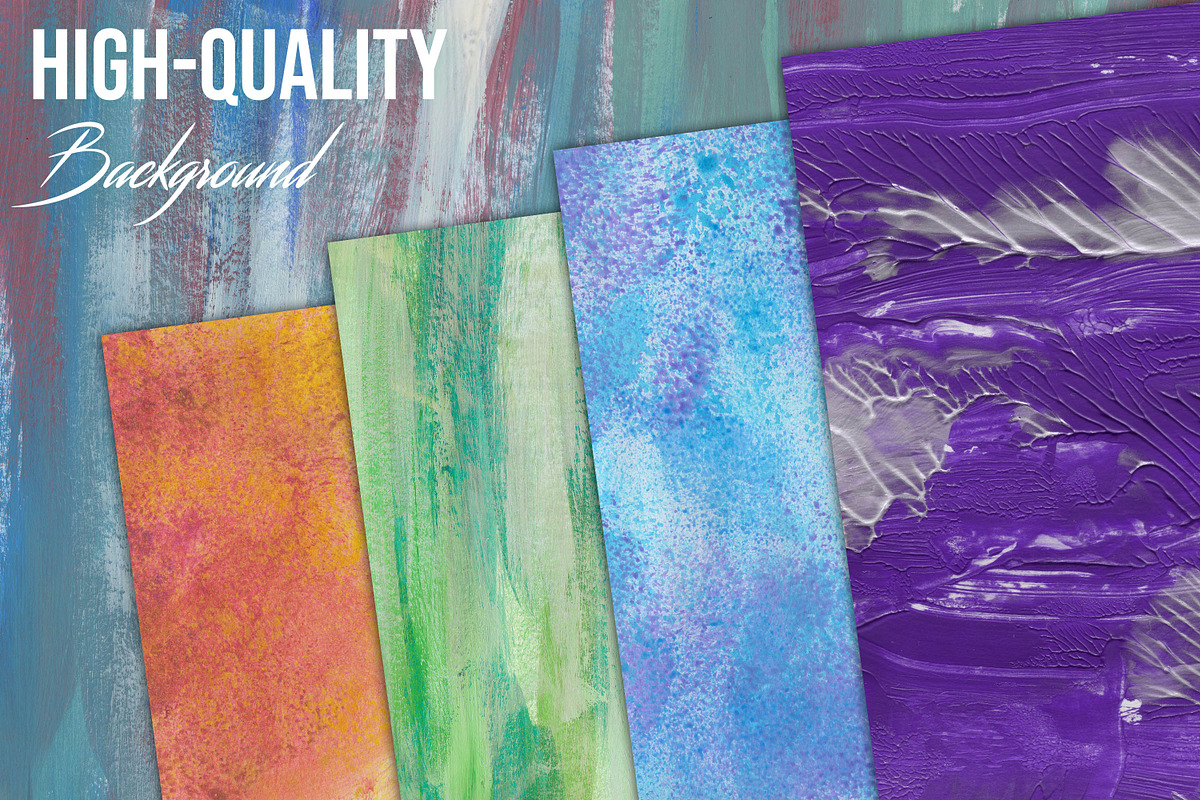 Modern Abstract Acrylic Textures, a Texture Graphic by Digital Studio