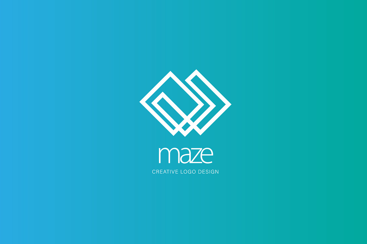 maze logo | Creative Market