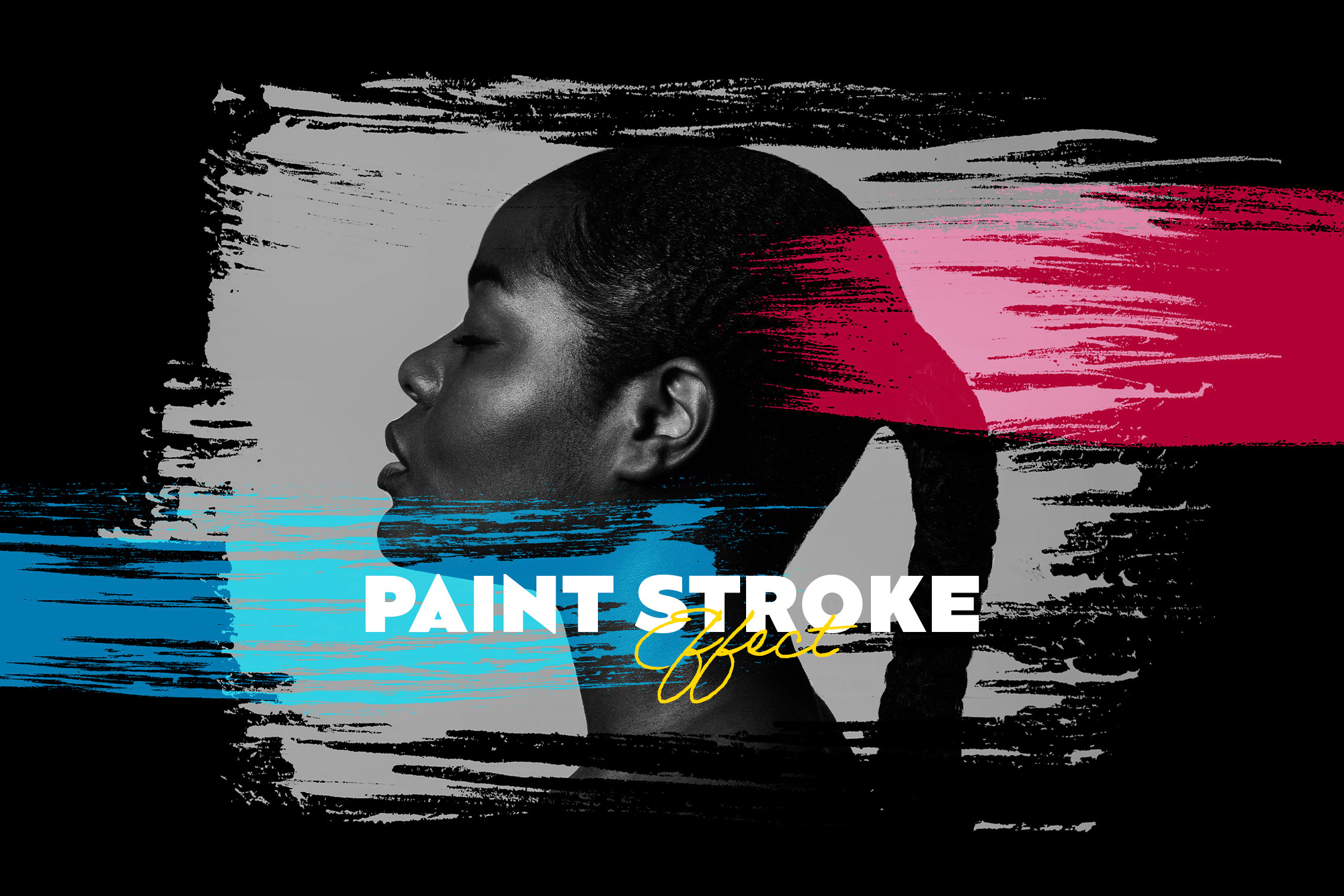 Download Paint Stroke Photo Effect