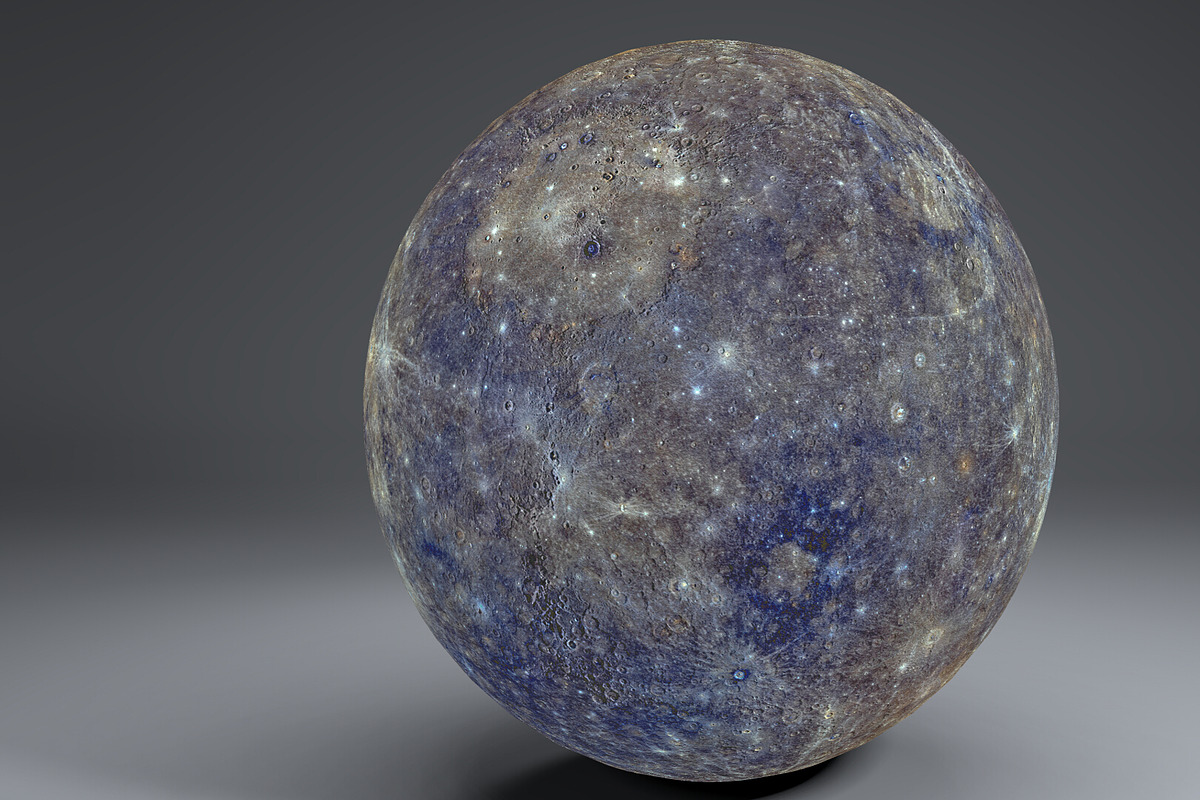 Mercury 8k Globe, an Environmental 3D Model by Flash My Pixel
