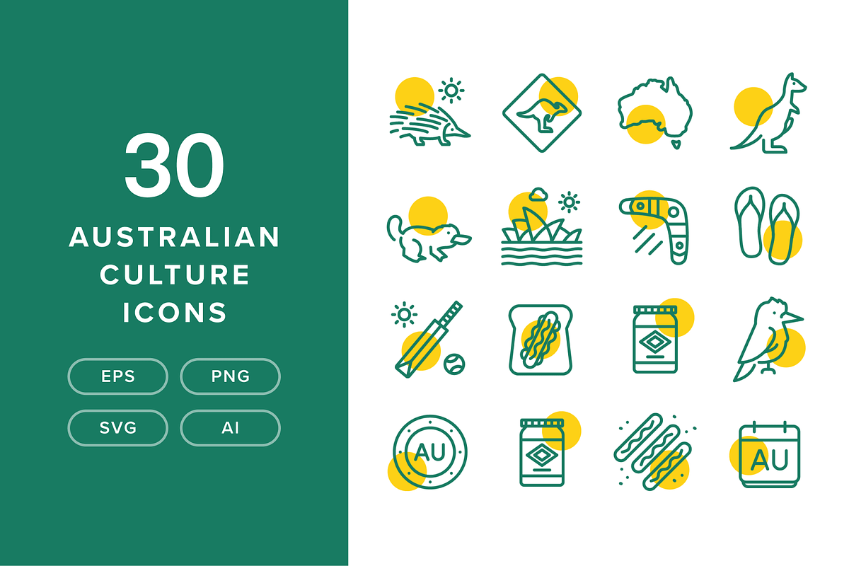 Australian Inspired Icon Pack