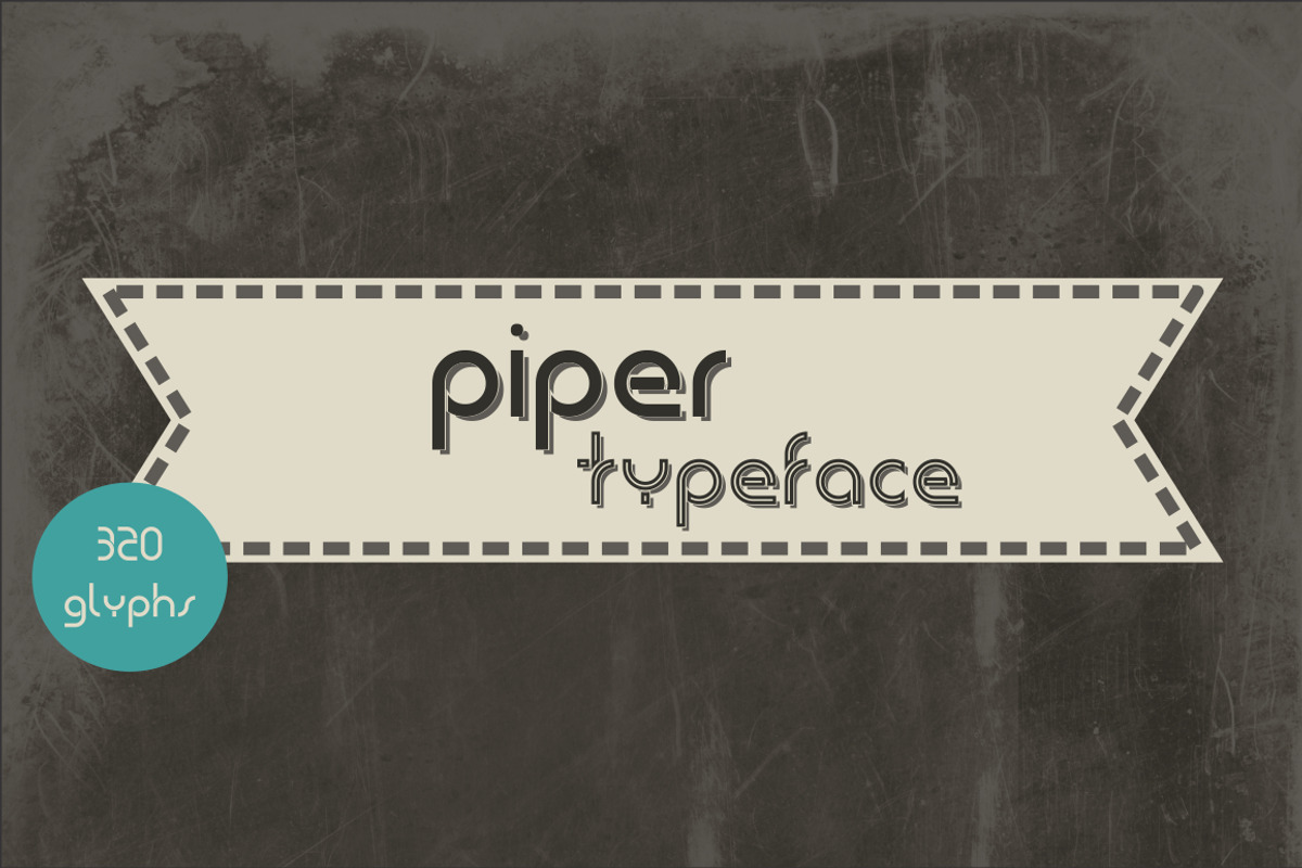 Piper Typeface, a Sans Serif Font by Monogram