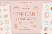 Cupcake Branding Kit Templates, a Branding & Logo Template by Refolve ...