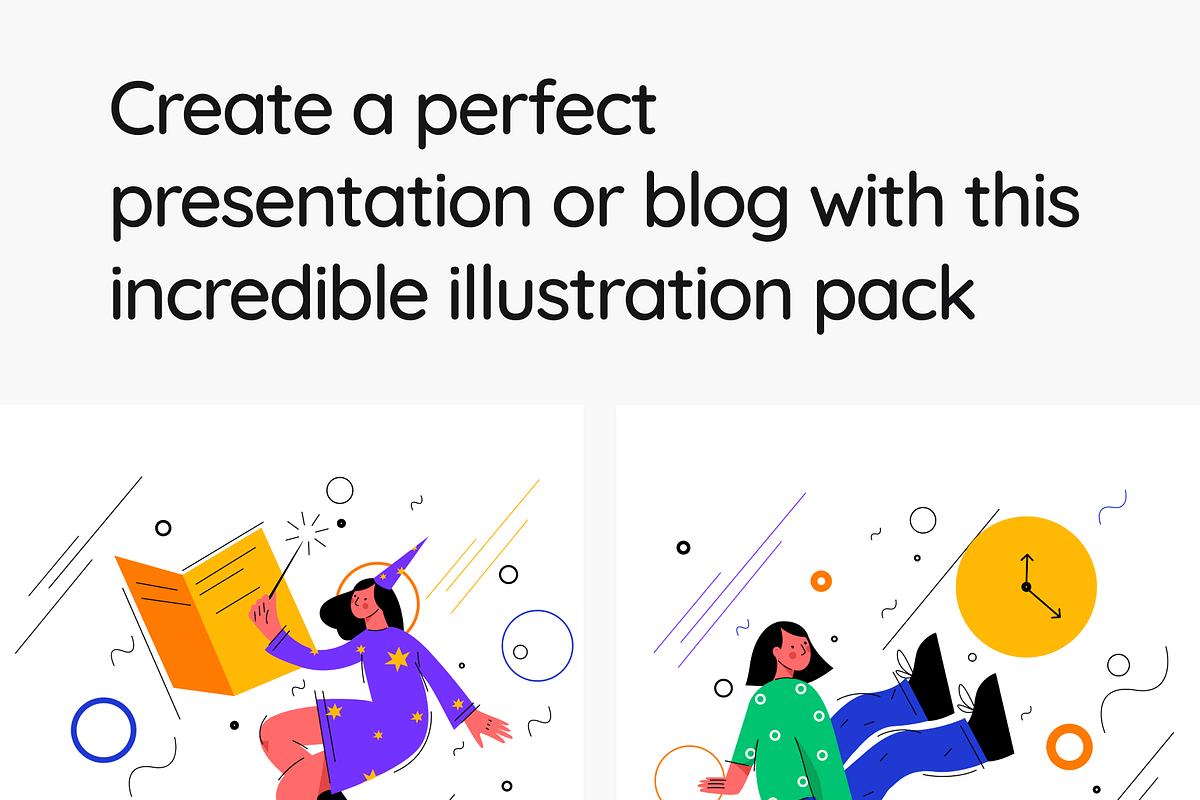 No Gravity Illustrations, a Templates & Theme by Craftwork | Creative ...
