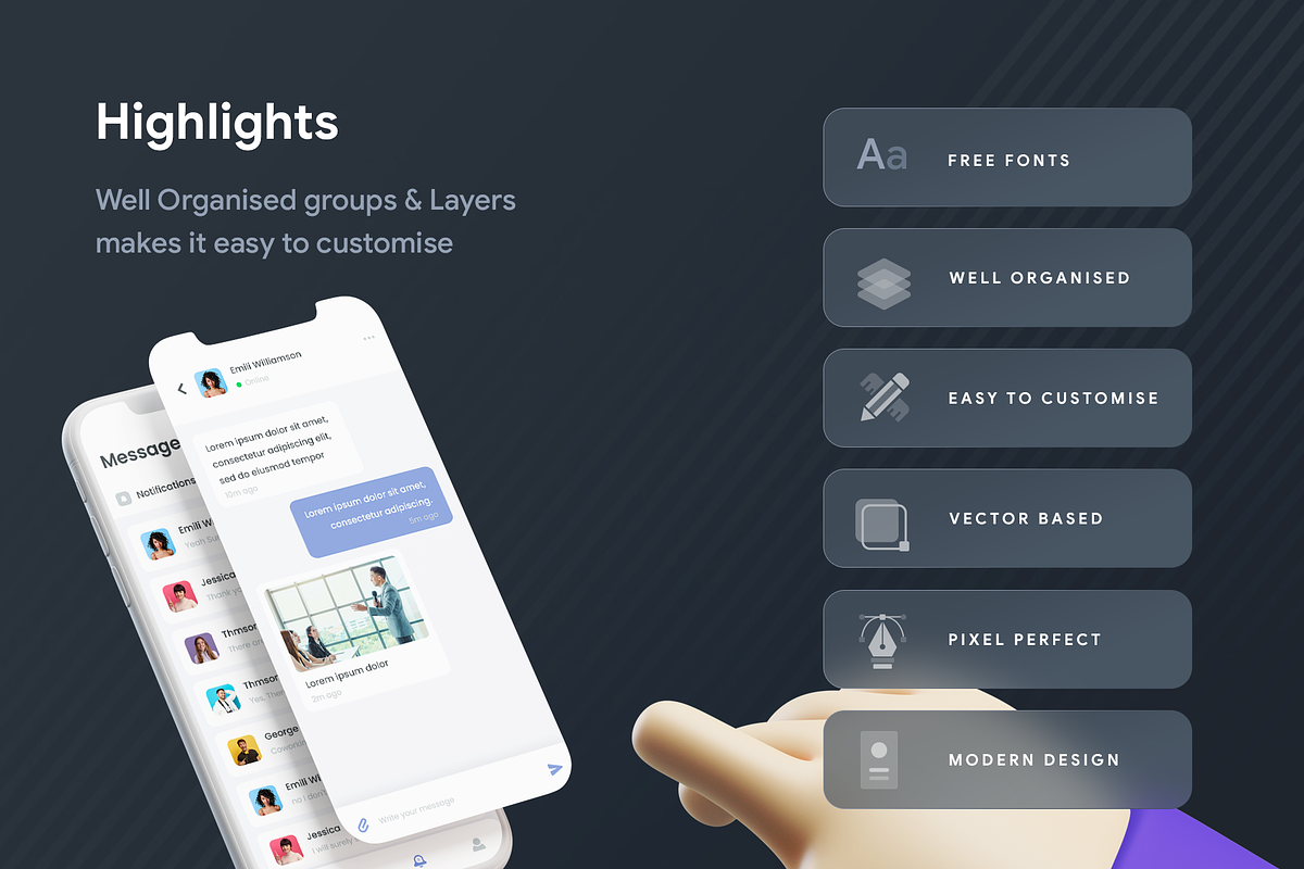 CoWorking Space Booking App | Cowork | Creative Market