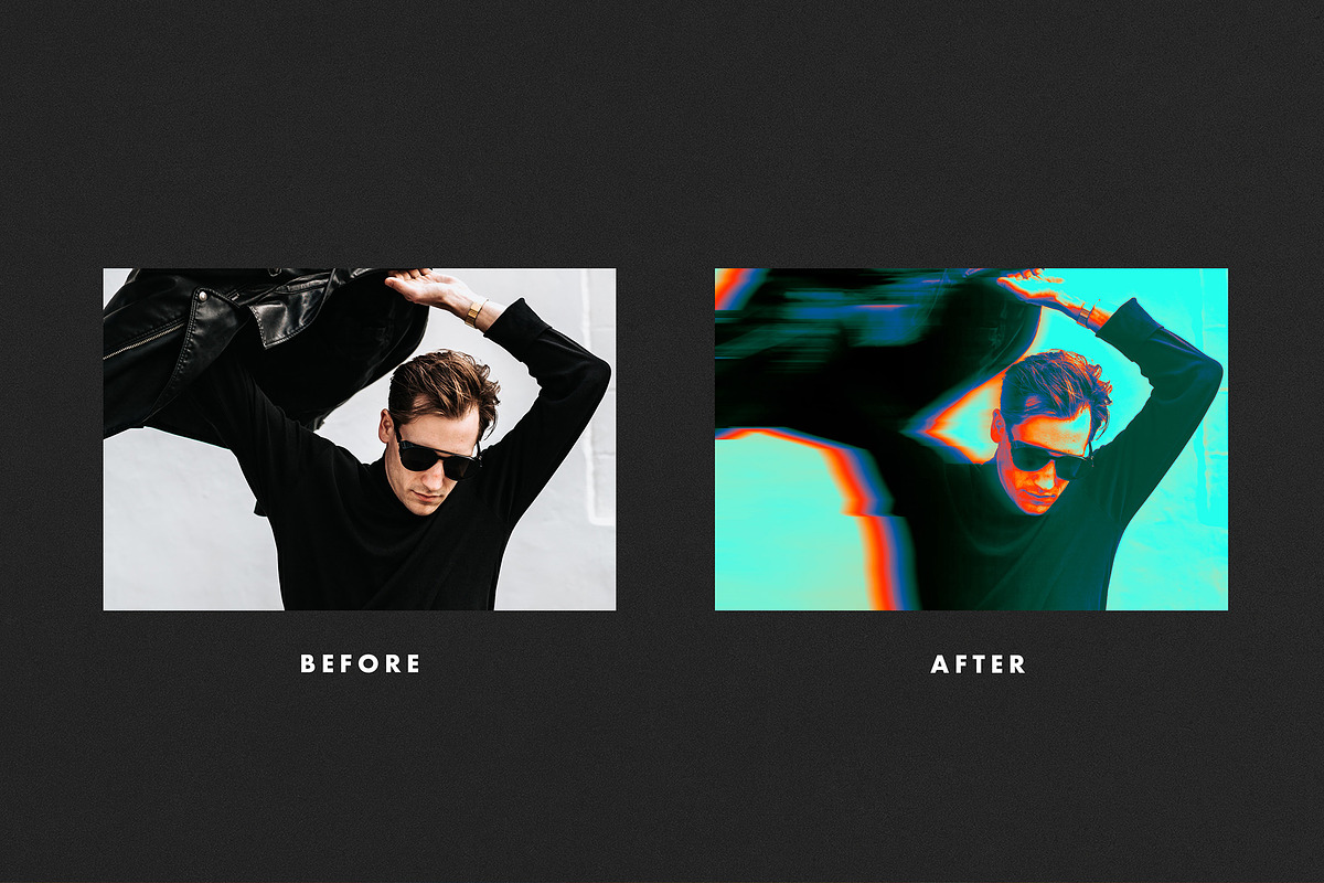 Thermal Camera Photo Effect, a Layer Style Add-On by Design Squad