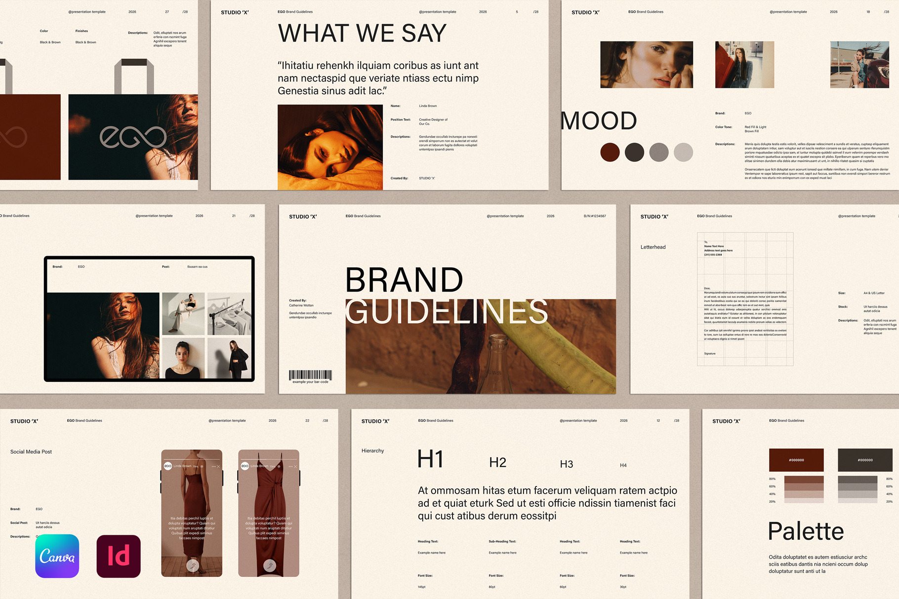 Brand Guidelines Presentation Canva, a Presentation Template by ...