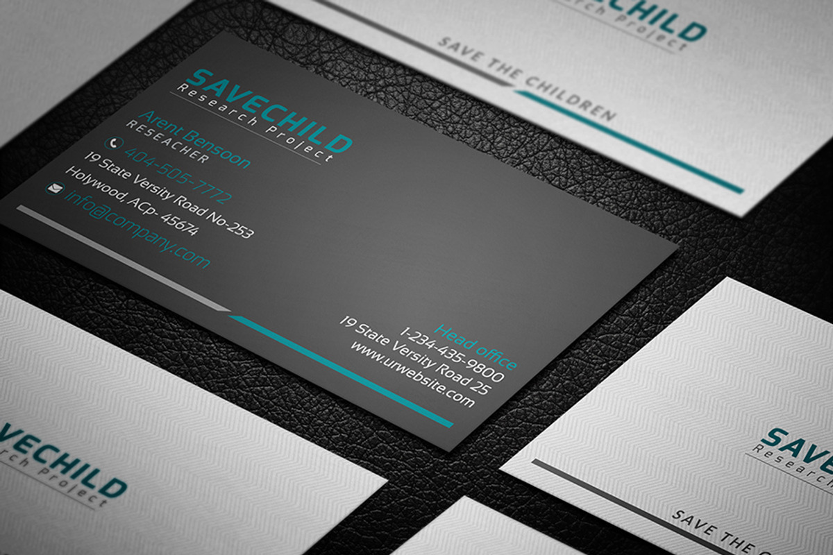 Eya Business Card, a Business Card Template by DesignGhar