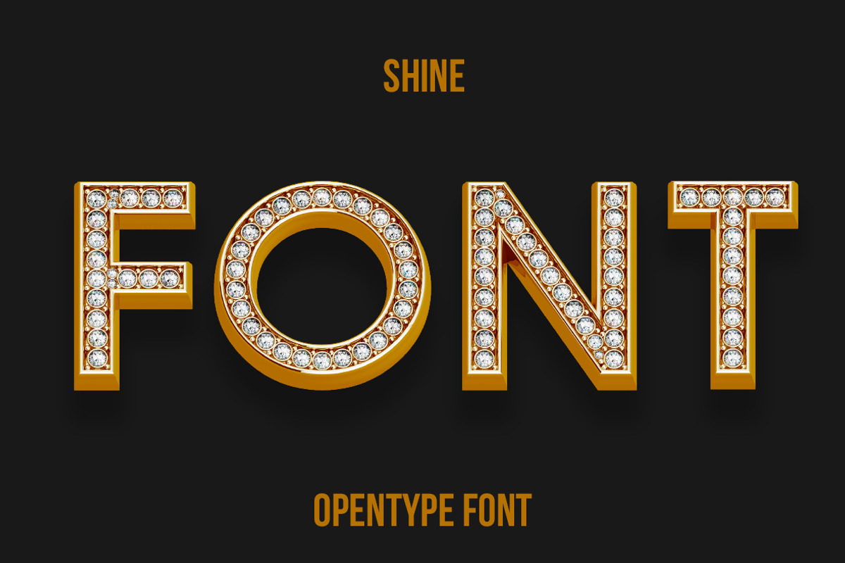 Shine Font, a Handwritten Font by Handmadefont