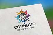Connecto Logo | Branding & Logo Templates ~ Creative Market