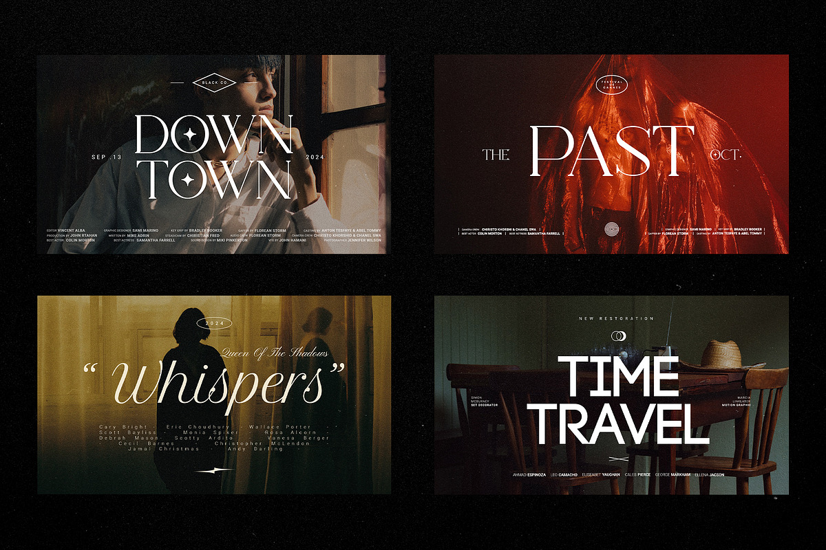 Movie Titles V.3, a Design Template by Pixflow
