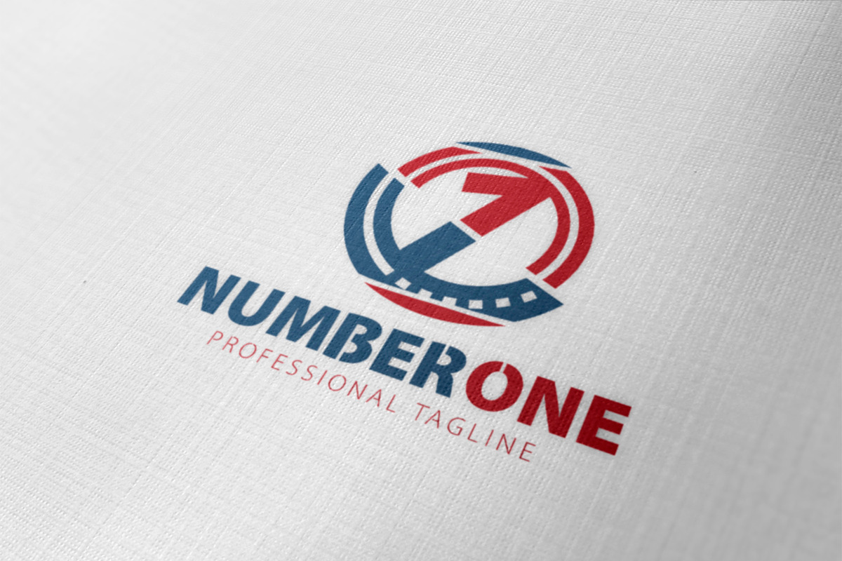 Number One Logo, a Branding & Logo Template by Creative Dezing