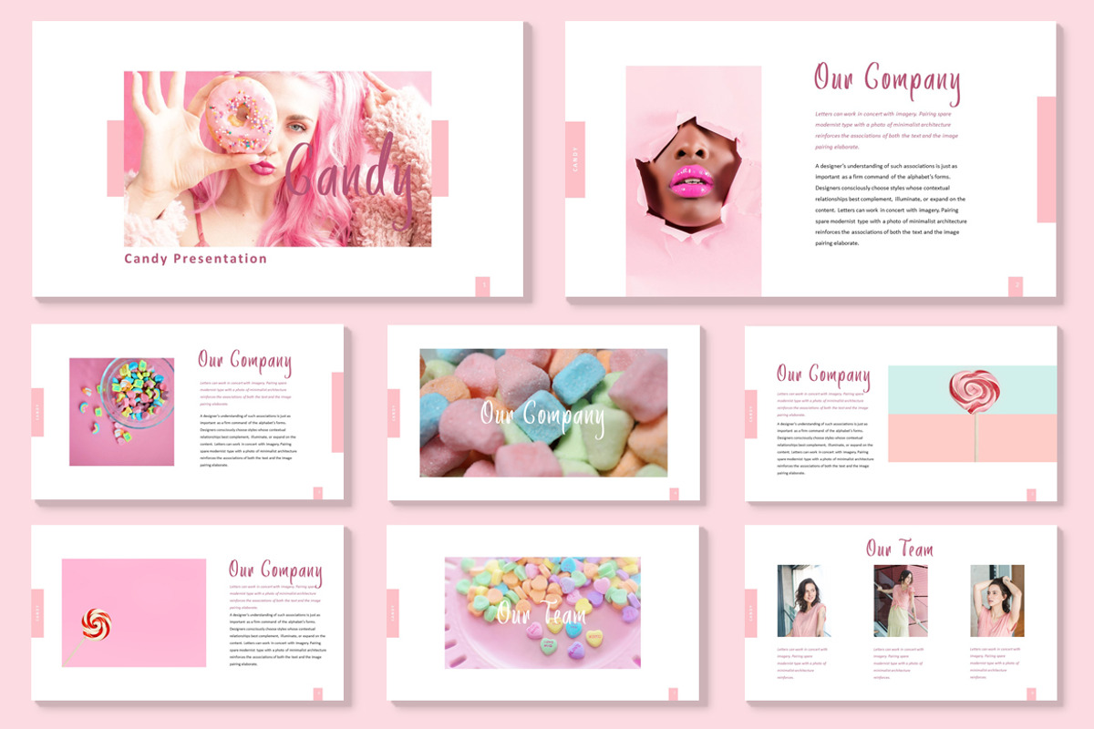 Candy - Powerpoint, a Presentation Template by feydesign